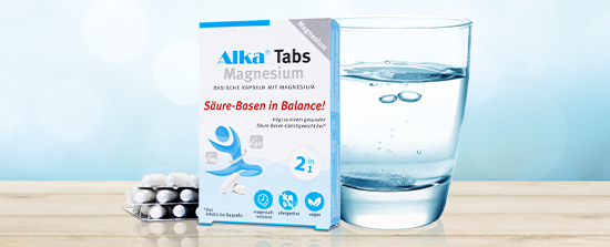 Alka® Tabs Magnesium: Basische Kapseln mit Magnesium ( 60 Stk.)